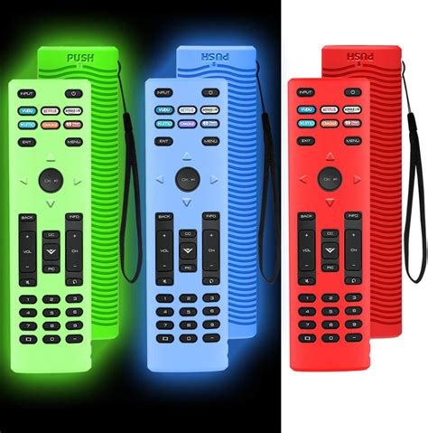 2 Pack Remote Case For Vizio Tv Controller Silicone Remote
