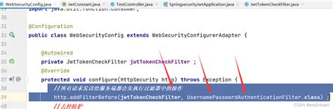 springsecurity jwt实现前后端分离认证和授权 第二部分：测试 流程分析 后端怎么测试spring security登录后的接口