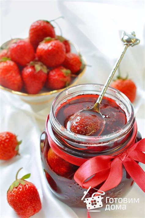Клубничное варенье - пошаговый рецепт с фото на Готовим дома