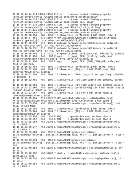 log pdf thread computing operating system technology