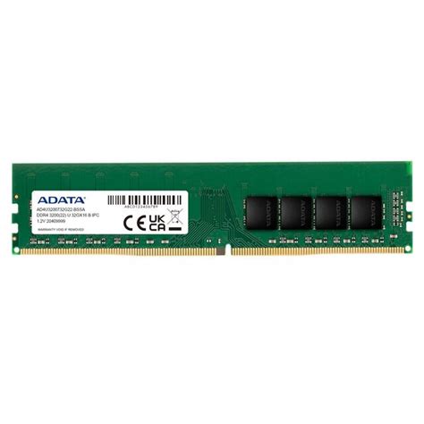 Adata 3200mhz Ddr4 U Dimm 16gb Desktop Memory Tokai Computers Online