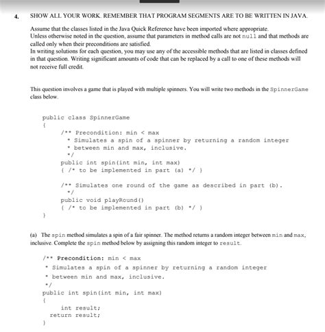 solved assume that the classes listed in the java quick