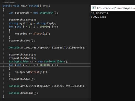Why I Like StringBuilder NeiSep