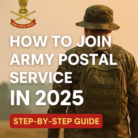 How To Join Army Postal Service In 2025 Step By Step Guide For India