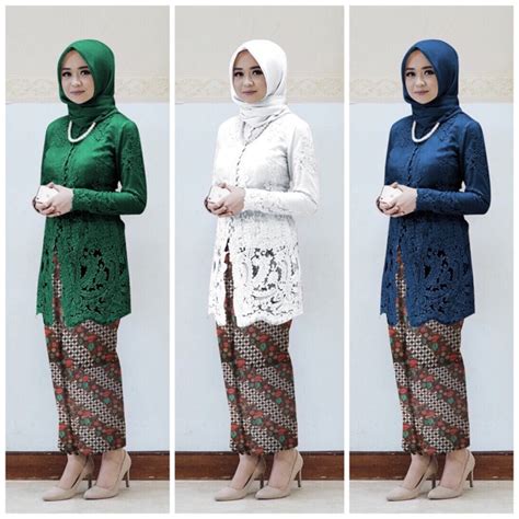 Corneli Glitter 7 Color Corneli Brocade Kebaya Set Shopee Singapore