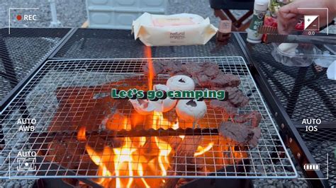 임진각 평화누리 캠핑장 가을캠핑 캠핑장에 고기 구워먹으러 간 날 카즈미 아이언 메쉬 화로대 테이블 개시 230923 Youtube