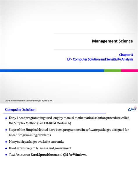 chap 3 sensitivity analysis pdf