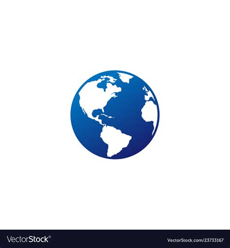 Earth Logo Vector The Earth Images Revimage Org
