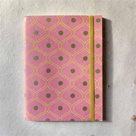 Soft Cover Handmade Notebooks Pink हैंडमेड नोटबुक हाथ से बनी नोटबुक