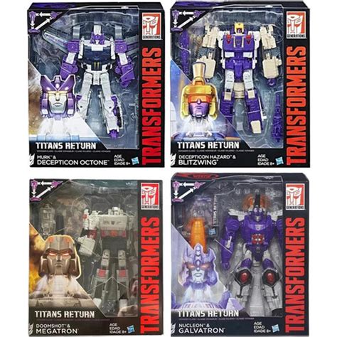 Jual Transformers Titans Return Megatron Blitzwing Galvatron And Octone Jakarta Barat