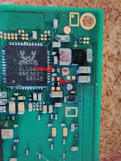Had Cpu 01 Missing Components Near Audio Chip Nintendo Switch