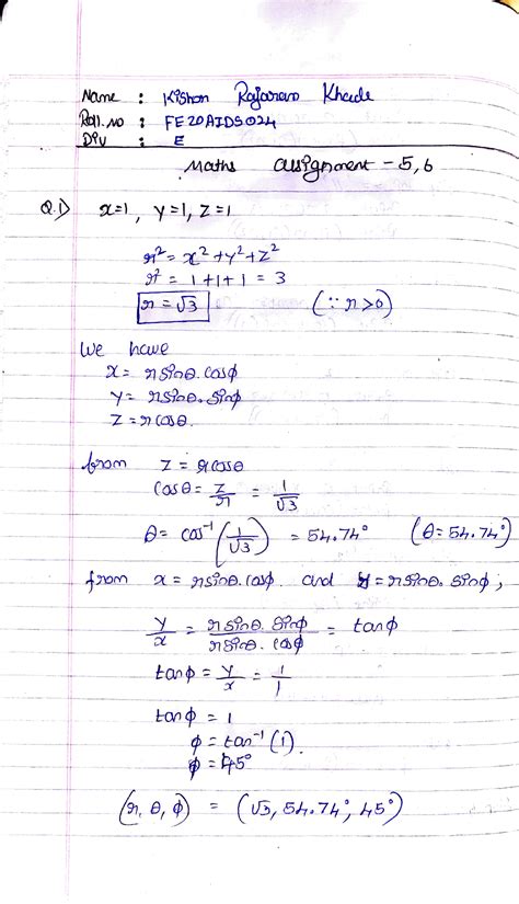Solution Engineering Mathematics1 Coordinate Geomentry Studypool