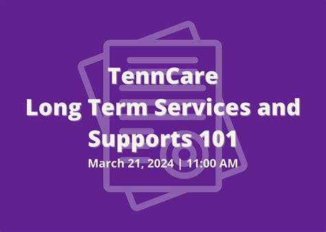 Tenncare Long Term Services And Supports Ltss 101 Webinar Tn Justice Center