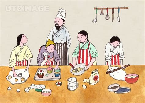 레트로교육학습 010 Spai482 유토이미지 일러스트 생활 수업 학습 공부 학교 학생 초등학교 초등학생 중학교 중학생 고등학교 고등학생 한국