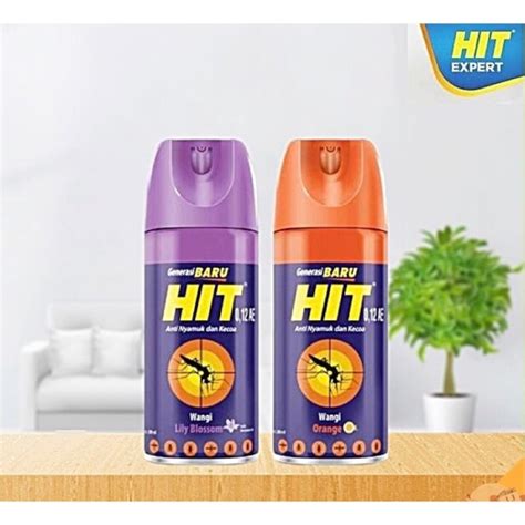 Jual HIT AEROSOL LILY BLOSSOM ML ORANGE ML Shopee Indonesia