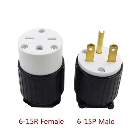 Us Industrial Connector American Nema 6 15p Male P Grandado