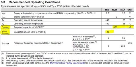 msp430fr5739 uc won t power up stays resettet msp low power