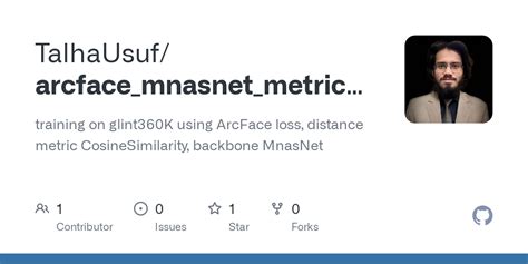 Github Talhausuf Arcface Mnasnet Metric Learning Training On Glint K Using Arcface Loss