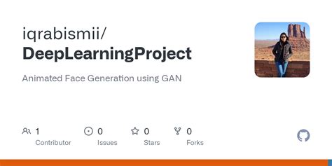 GitHub Iqrabismii DeepLearningProject Animated Face Generation Using GAN