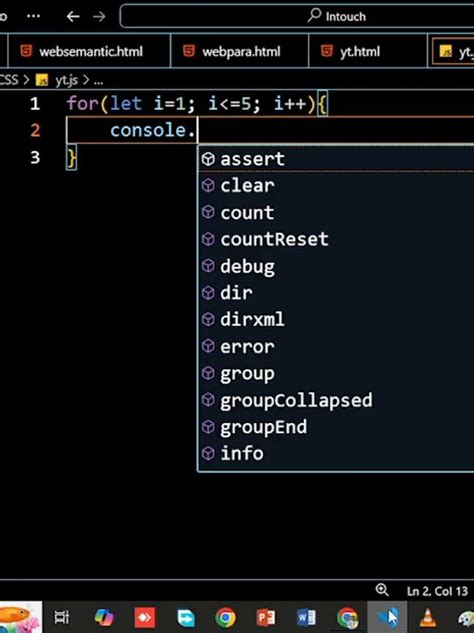 For Loop In Javascript Printing Messages 5 Times Js Loop Tutorial Simple Js Loop Youtube
