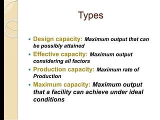 Capacity Planning Ppt