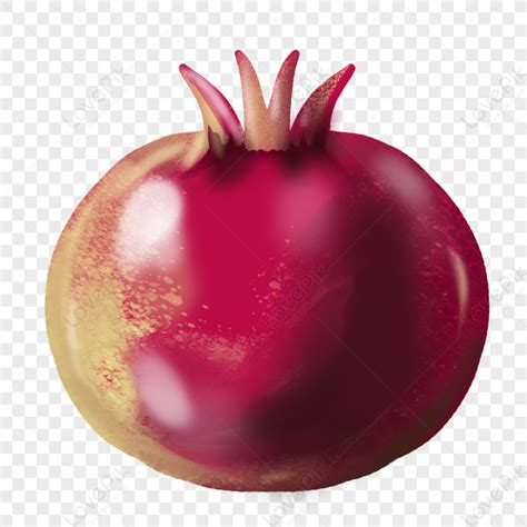 노란색 줄무늬 자홍색 석류 일러스트 클립 아트신선한과일 Png 일러스트 무료 다운로드 Lovepik