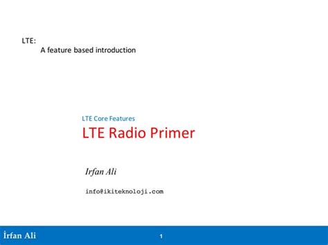 Lte Radio Overview Downlink Pdf Digital Audio Computer Software And Applications