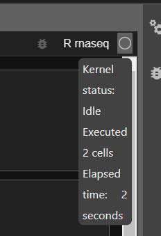 When Jupyterlab Uses The R Kernel Runing A Cell Keeps Showing And No Output What Could Cause