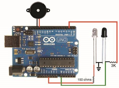Robotix How To Use IR LED And Photodiode With Arduino