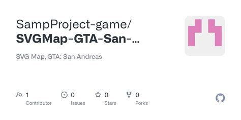 GitHub SampProject Game SVGMap GTA San Andreas SVG Map GTA San Andreas