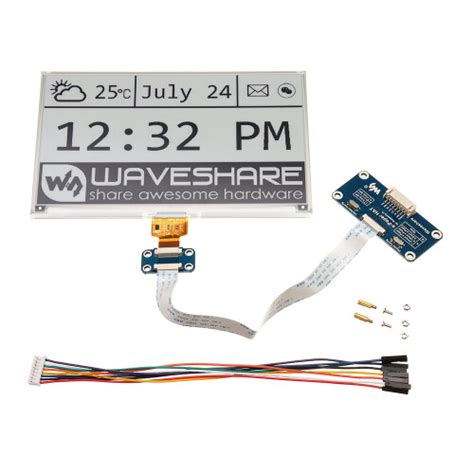 Waveshare 75 Inch E Ink Screen Module E Paper Display Spi Interface