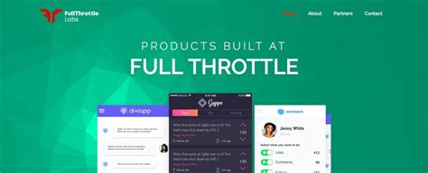 fullthrottle labs we offer tech consultancy and build software that