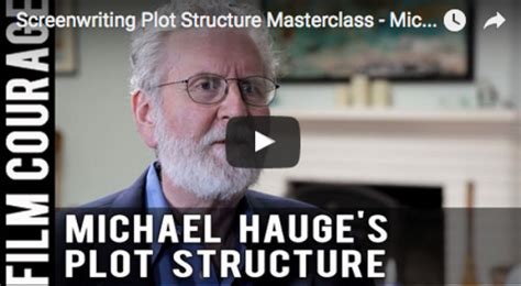 screenwriting plot structure masterclass full interview with michael