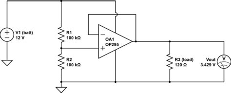 Operational Amplifier Selecting An Opamp For A Voltage Follower Circuit Using A Ltspice