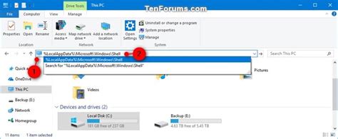 Backup And Restore Start Layout In Windows 10 Tutorials