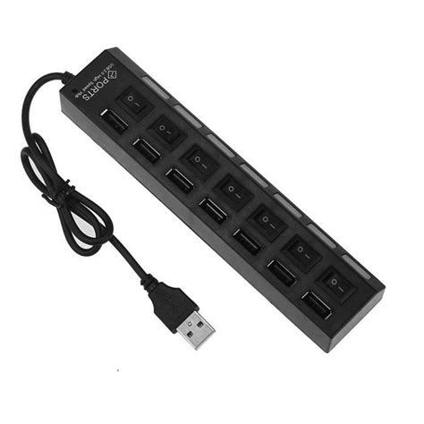 Usb 3 0 Hub 2 0 Hub Multi Usb Splitter Light 7 Por Grandado