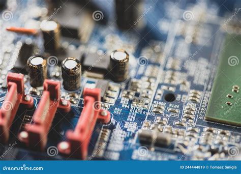 Computer Electronics Manufacturing Industry Motherboard Complex Circuitry Generic Circuit