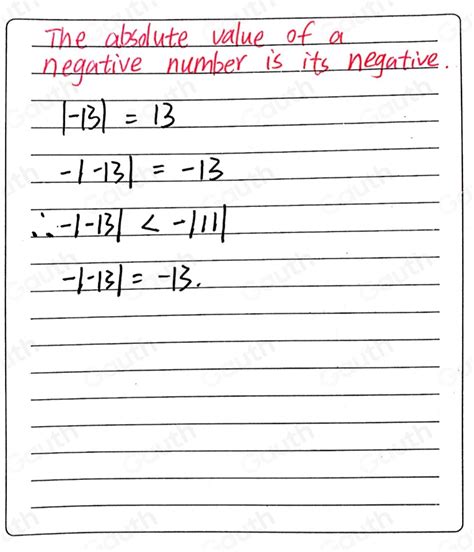 Solved Consider The Following Absolute Value Expression 13 11 Step 1 Of 2 Simplify