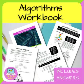 Algorithms OCR GCSE Computer Science Workbook J277 By Nichola Wilkin