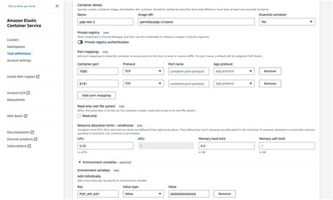 on aws ecs fargate documentation