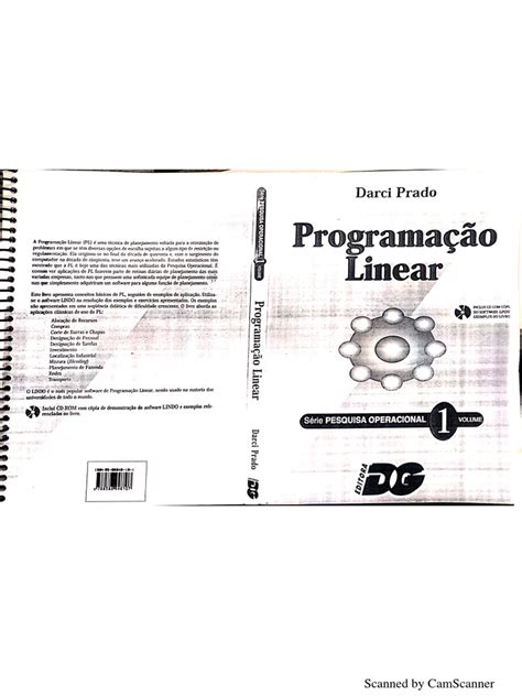 Programação Linear Darci Prado Pdf