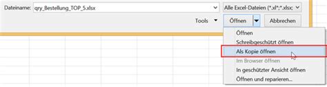 Excel Tipp Datei Als Kopie öffnen Anuschka Schwed