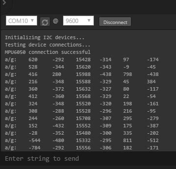 MPU Interfacing With Particle Photon Particle Photon
