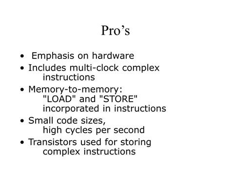 PPT RISC Vs CISC PowerPoint Presentation Free Download ID