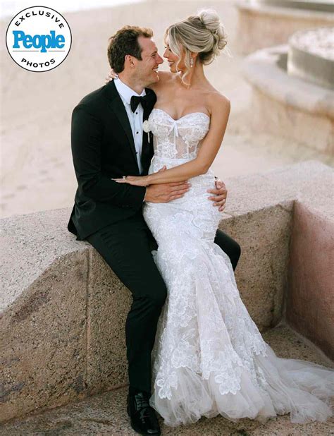 miami dolphins jake bailey marries bailey medeiros in mexico wedding