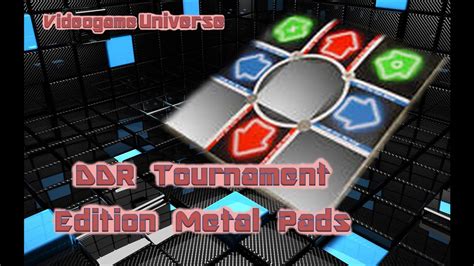 Ddr Tournament Edition Metal Dance Pads For Ps2 Youtube