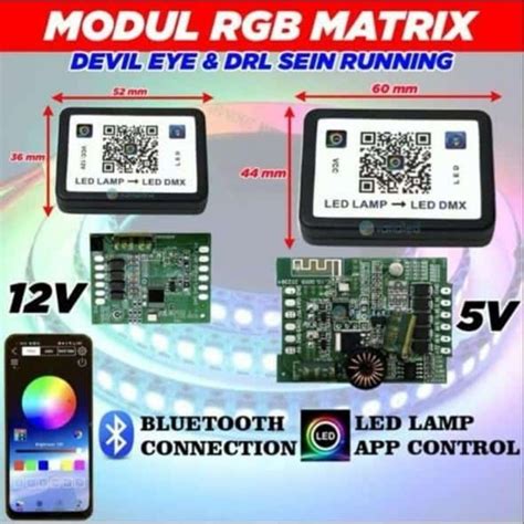Dmx Pcb Led Module Under Led Eyebrow Module Shopee Malaysia