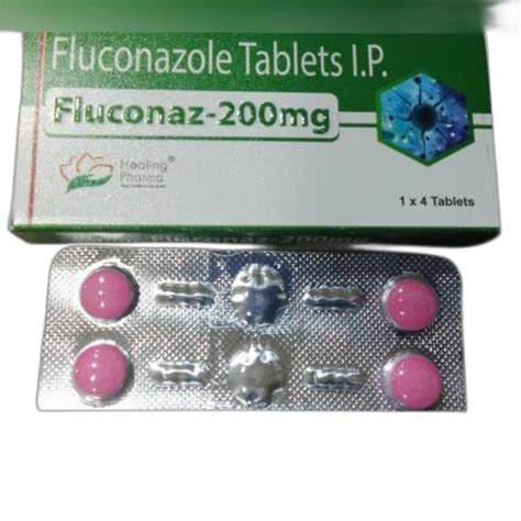 Fluconazole Tablets Forcan 200mg Cipla Ltd Treatment Anti Fungal