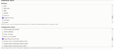 Configuration Split In Drupal To The New Blog