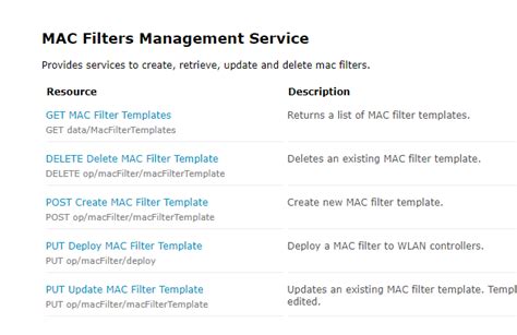 Api Cisco Prime Infrastructure Apiv2opaaamacfiltering Cisco
